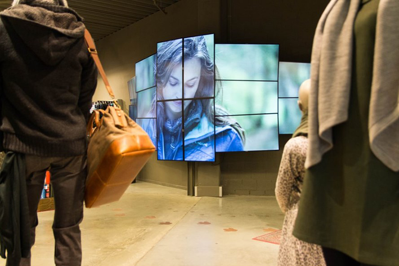 zebrix references - digital signage for fashion sector