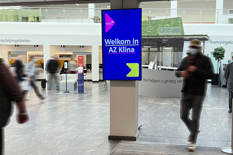 zebrix references - digital signage for medical and health sector