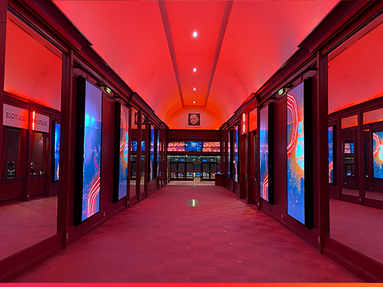 zebrix references - digital signage for culture and entertainment sector