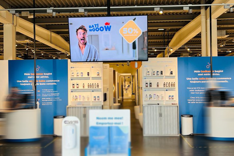 zebrix references - digital signage for retail stores